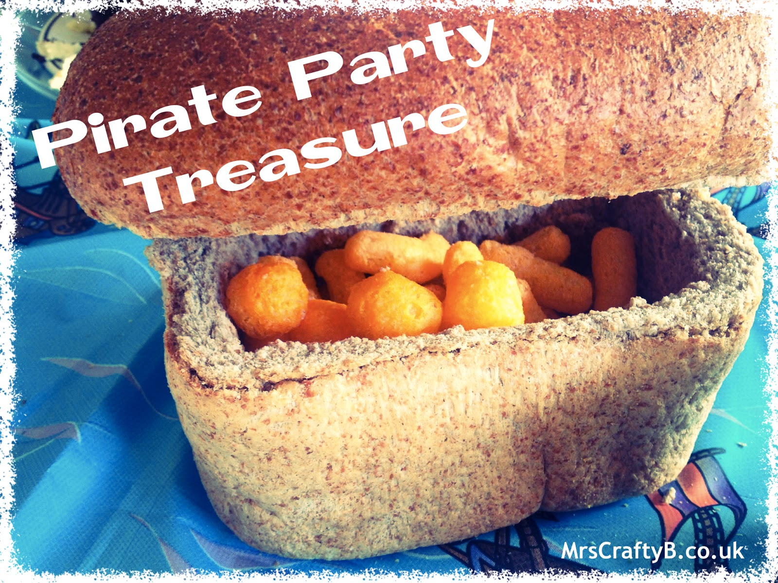 Mrs Crafty B: Pirate Party Food Treasure Chest