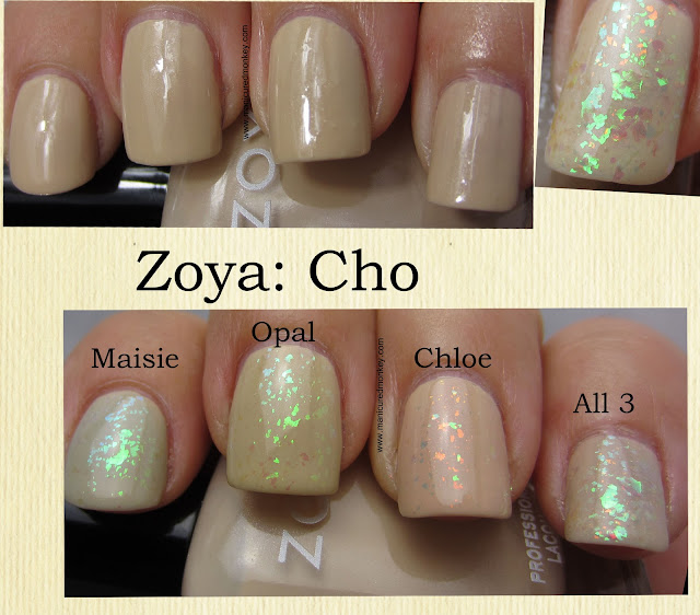 The Manicured Monkey: Zoya: True and Fleck Effect Collections: Swatches ...