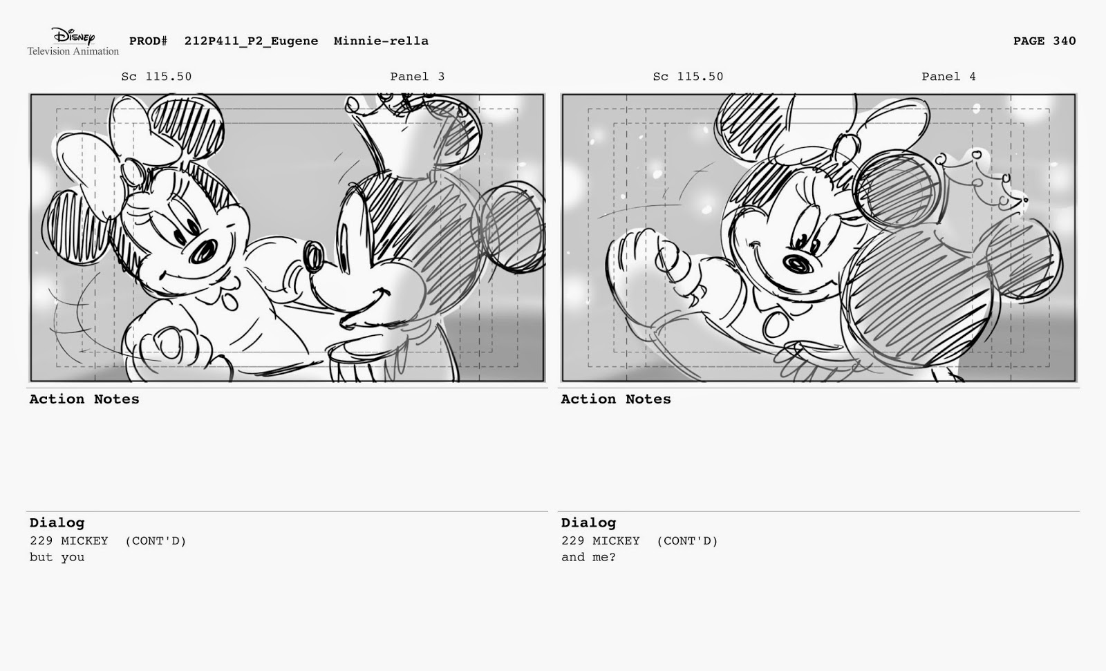 Eugene Salandra: "Come On Let's Dance Together" Storyboard from ...