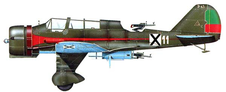 nhungdoicanh: PZL P-43 Czajka