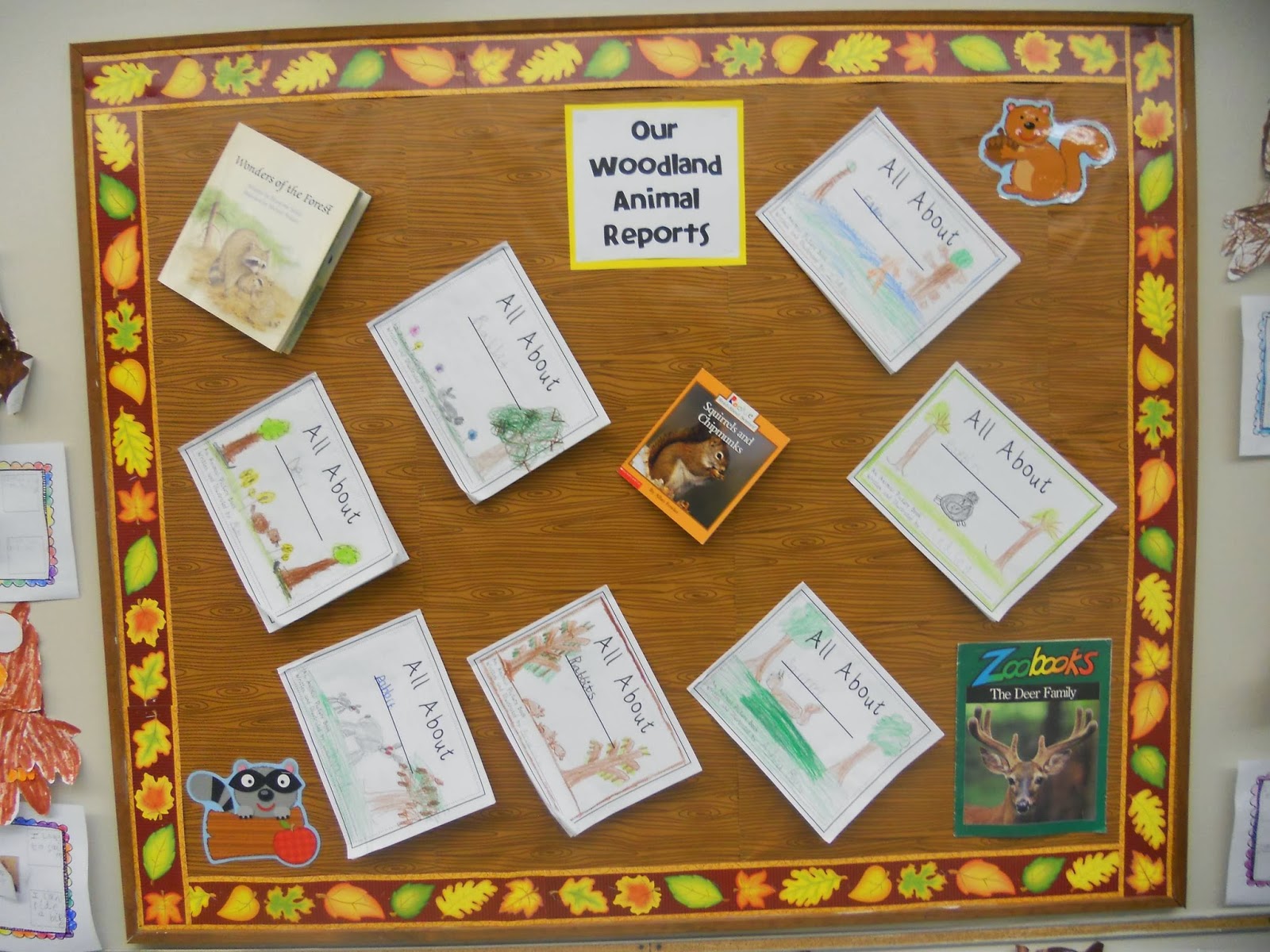 JNelson's First Grade Blog: Woodland Animals