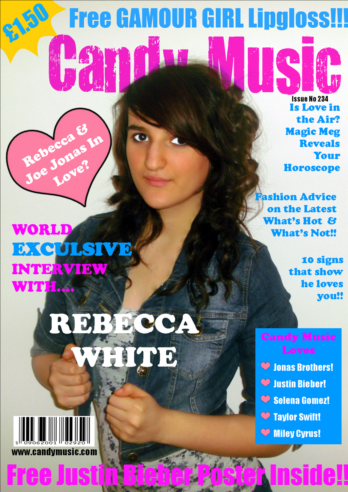 Xhodi Molla AS Media Coursework G321: FINAL FINISHED MUSIC MAGAZINE PAGES