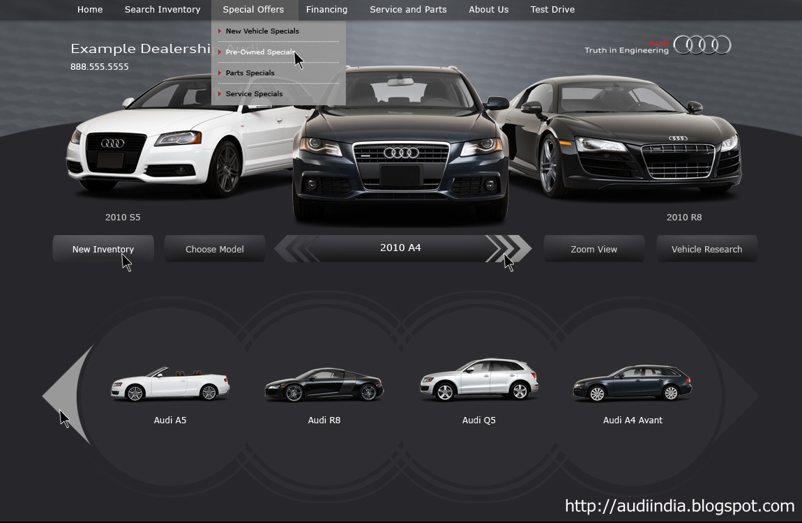 Audi Car prices in USA (2012) | The World of Audi