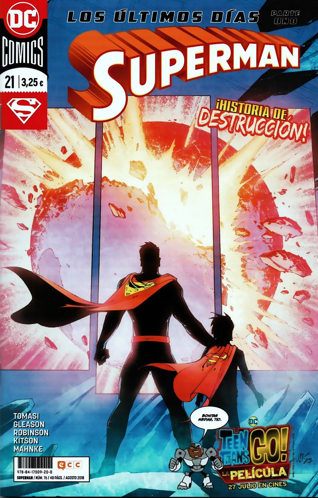 Galicia Comic: Superman 76 - Renacimiento 21 (Superman 39 - 40 Vol 4)