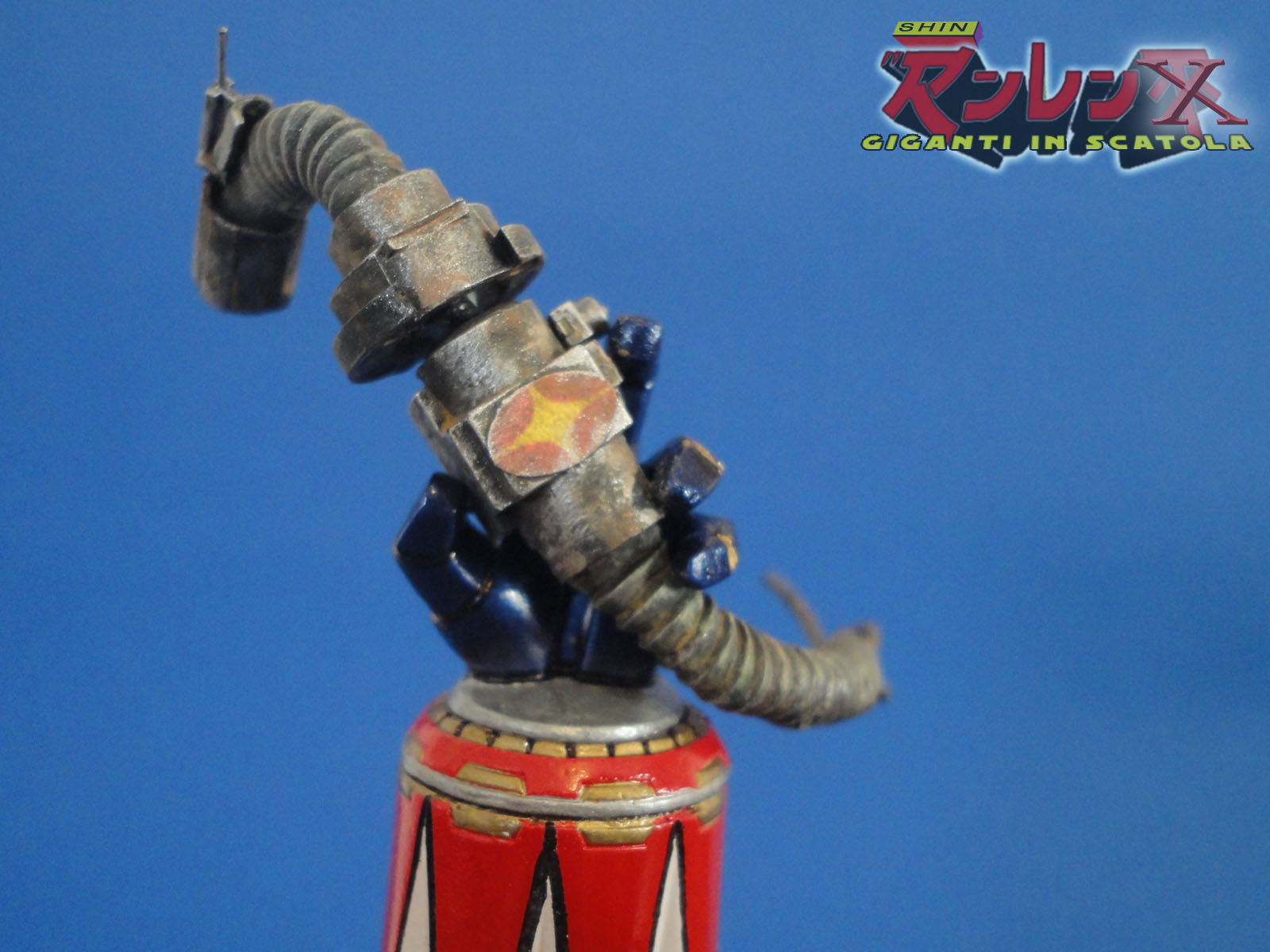 RoboX: Modelling #3: GRENDIZER (Goldrake) model kit resina (1)