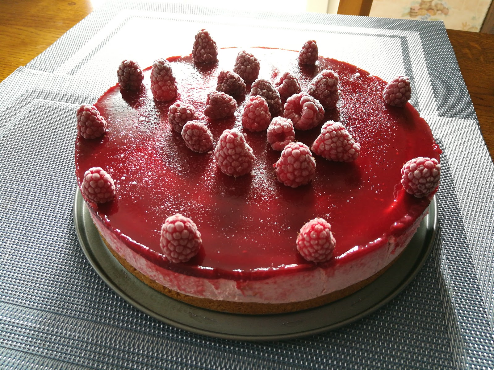 Mamie Délice: Bavarois framboises-spéculoos