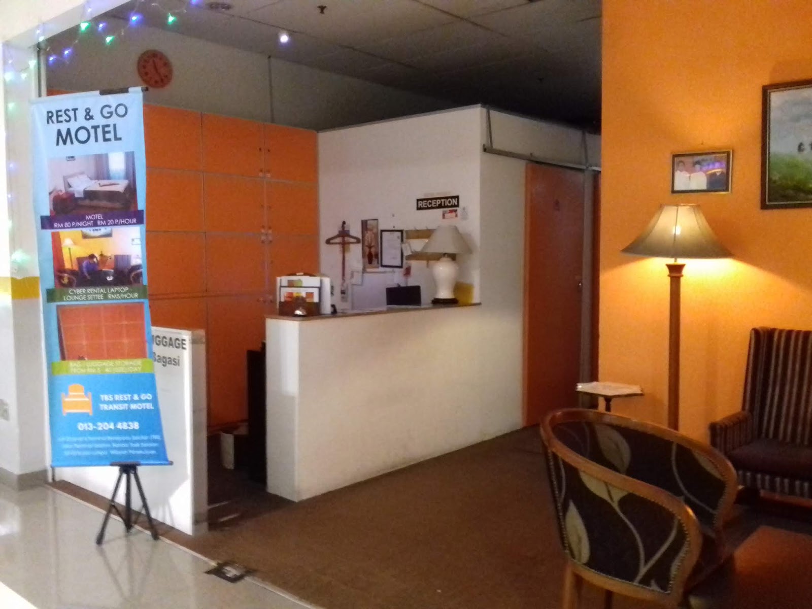 Amazing Holiday : Review Rest & Go Motel Terminal TBS Kuala Lumpur