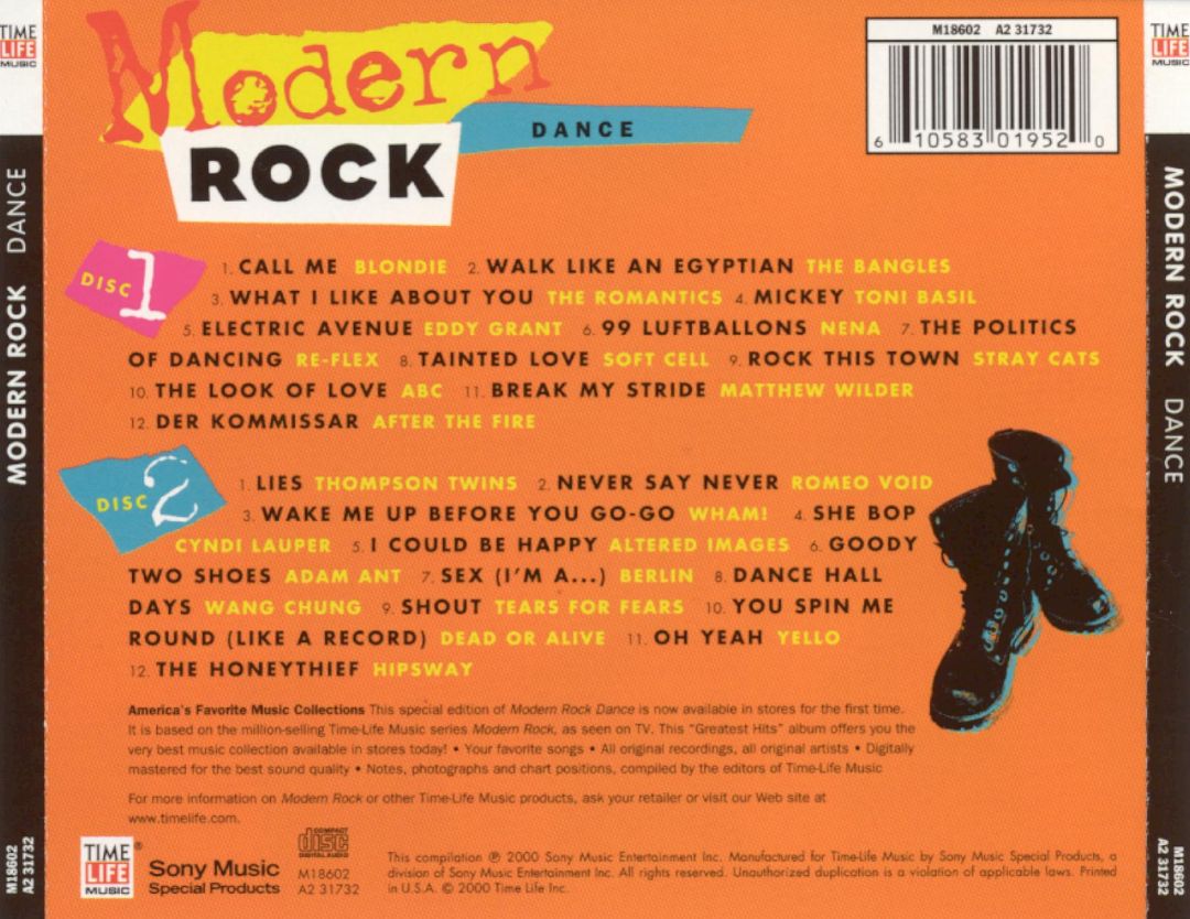 The Hideaway: Time-Life's MODERN ROCK series (1999-2005) - The Retail ...