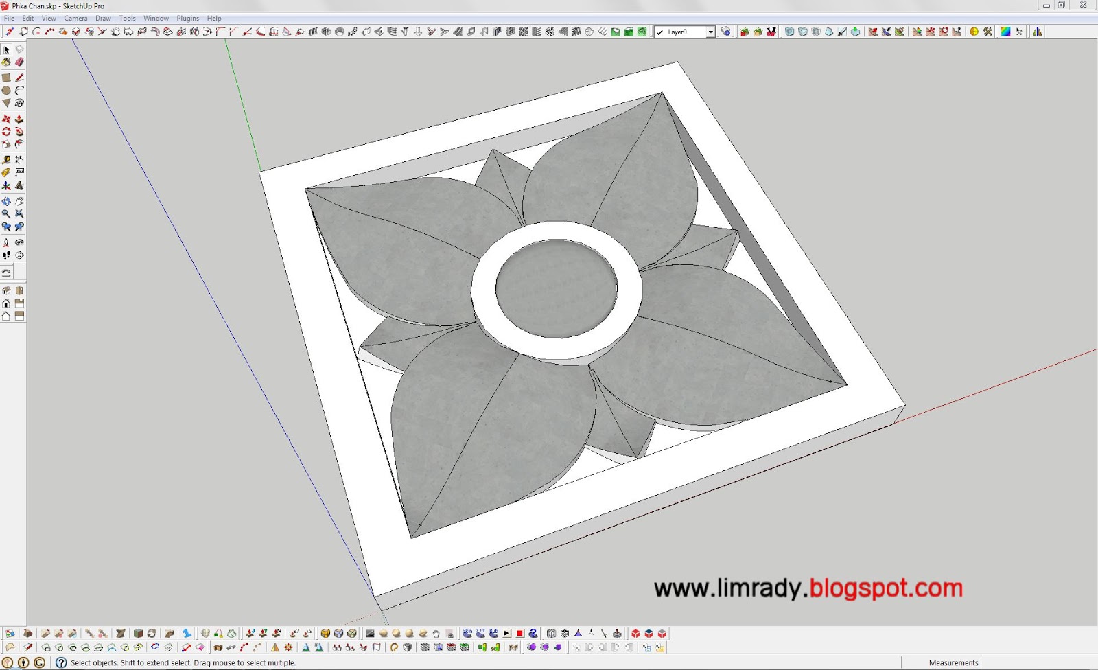 ផ្កាចន្ទ (Phka Chan) - Khmer SketchUp
