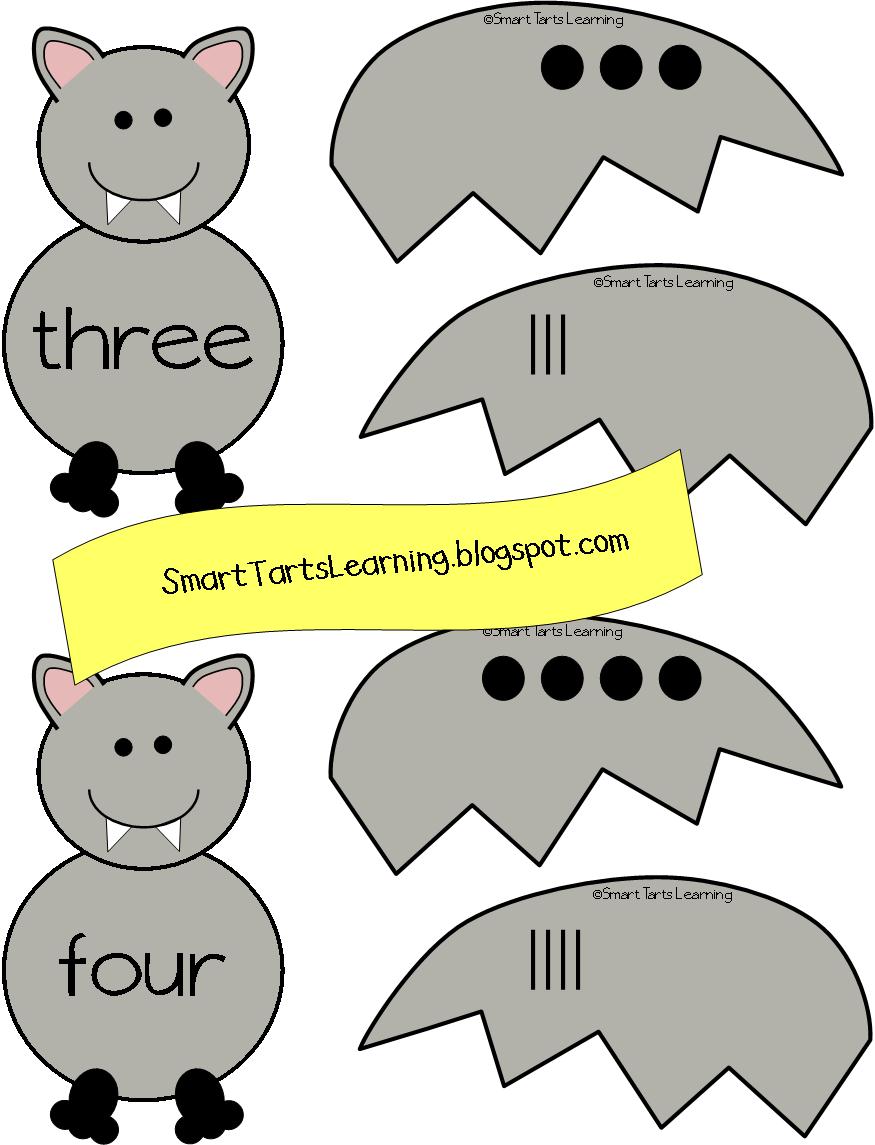 SmartTartsLearning: I'm Over the Moon for this Batty Number Center!