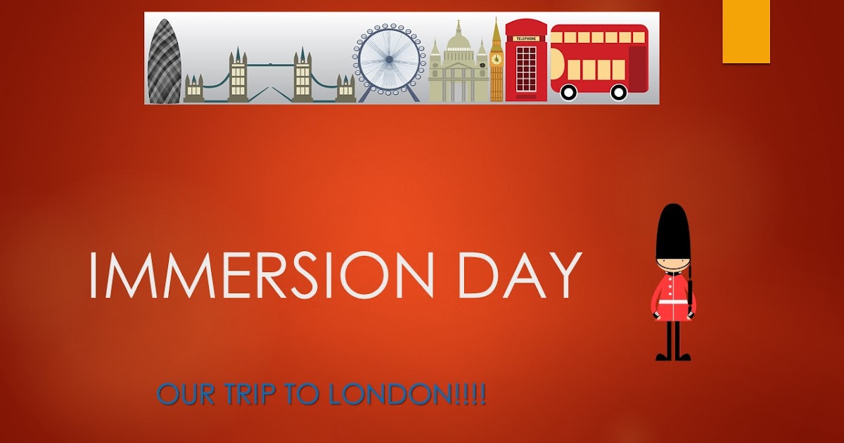IMMERSION DAY