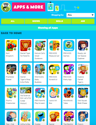 The Library Voice: Lots Of FREE Apps From PBS Kids!