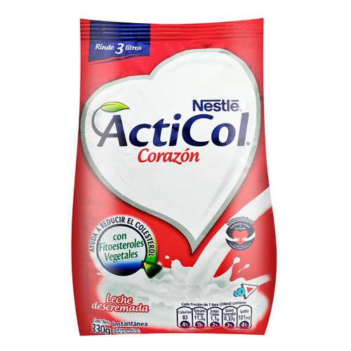 Lista Celiaca Convivir: Leche en polvo ACTICOL Nestlé