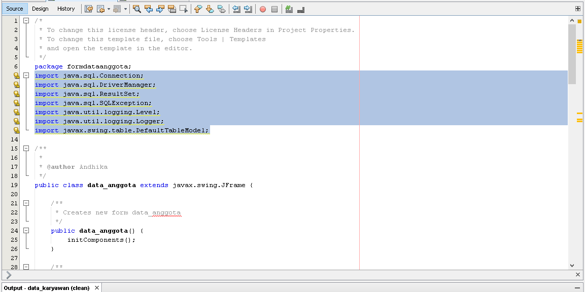 AndhikaC15 Person: Membuat Form Data Anggota Menggunakan NetBeans ...
