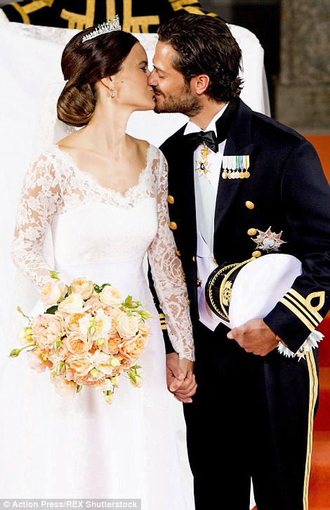 Photos: Prince Carl Philip of Sweden marries former Glamour model Sofia