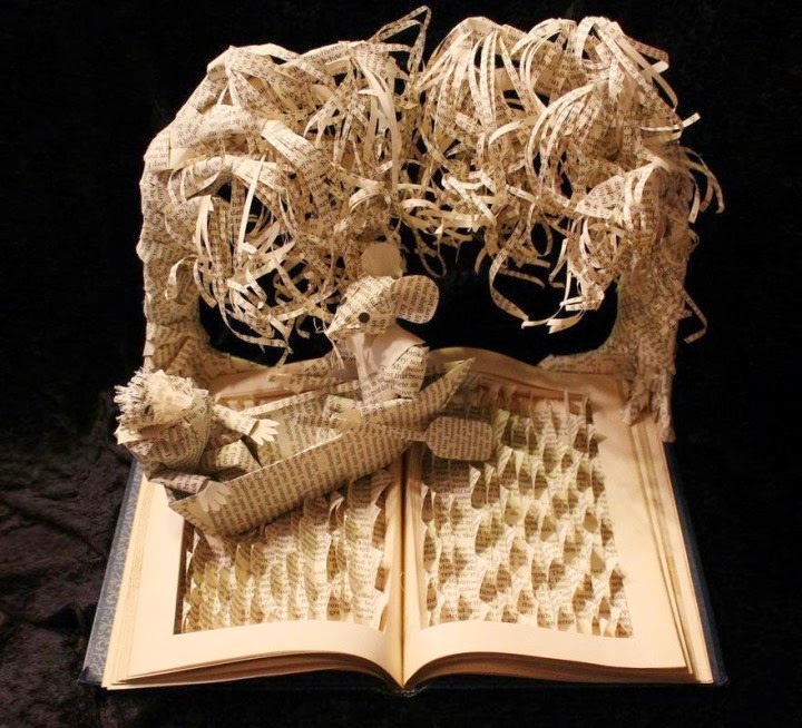 Three-dimensional works of art: When you return the books to life and ...
