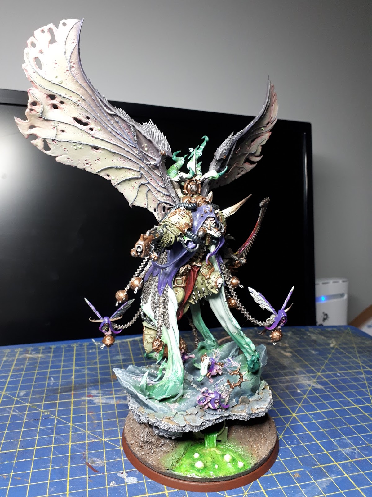 WarGameHobby: Mortarion Daemon Primarch of Nurgle - commission