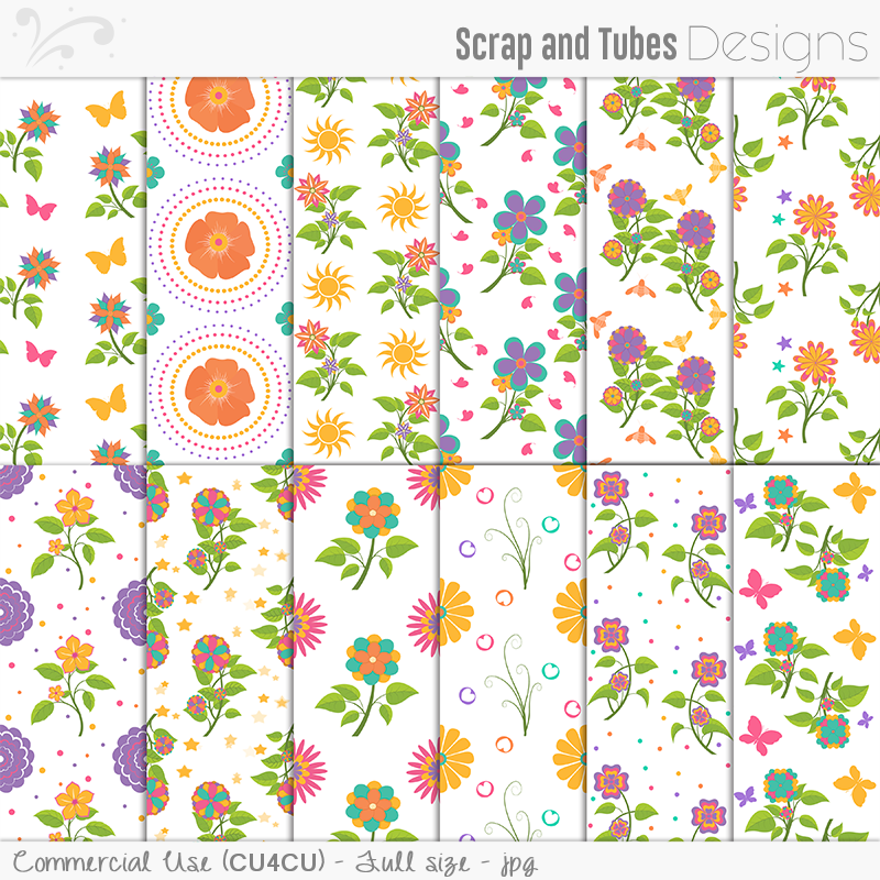 NEW in my Stores + Freebie | Scrap and Tubes Designs