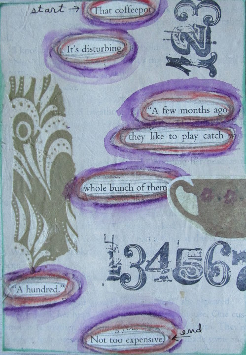 Mail me some art: Found poetry - part 3