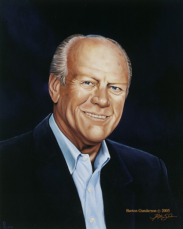 Art Now and Then: Gerald R. Ford Portraits