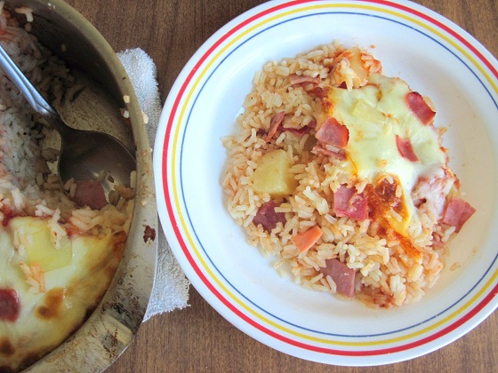 Cooking Stuff: Hawaiian Baked Rice