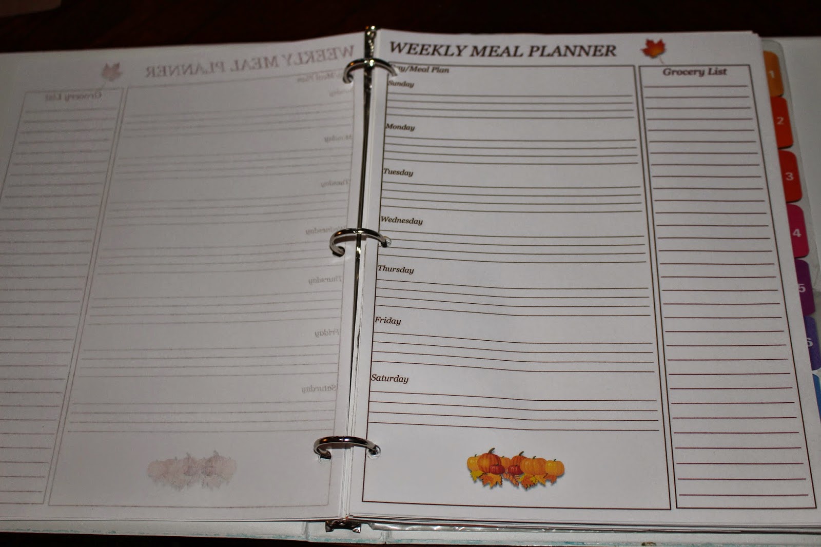 Cousins who Create: All-In-One Meal Planner