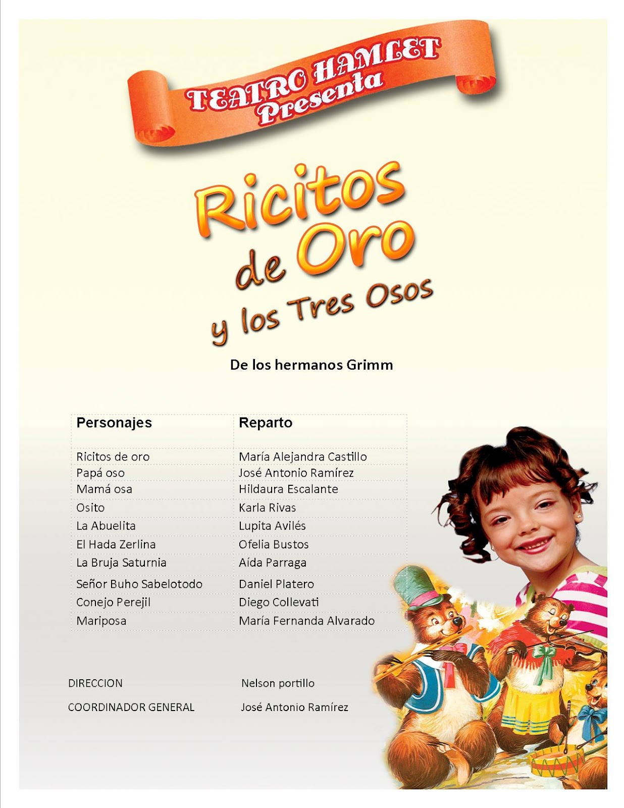 Teatro Hamlet: Teatro Infantil en El Salvador: TEMPORADA 2012: RICITOS ...