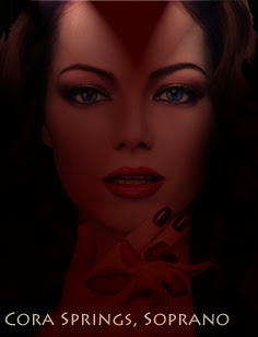 Opera Singer's Guide to Murder: Singer Spotlight: Cora Springs, Soprano