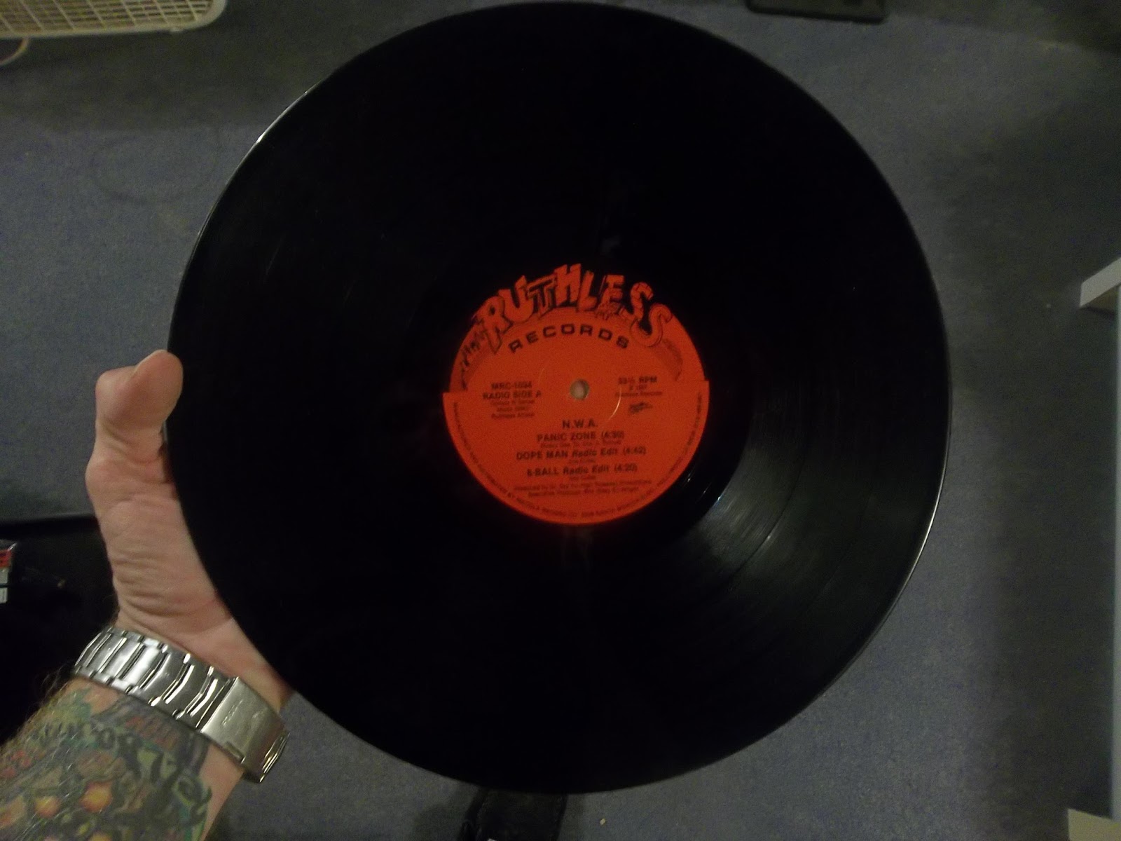 Dodo Bird Zine: Vinyl Single of the Day is N.W.A. - "Panic Zone"