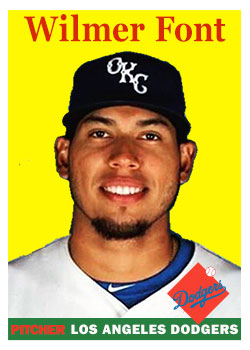 Dodgers Blue Heaven: Welcome to the Blue, Wilmer Font!