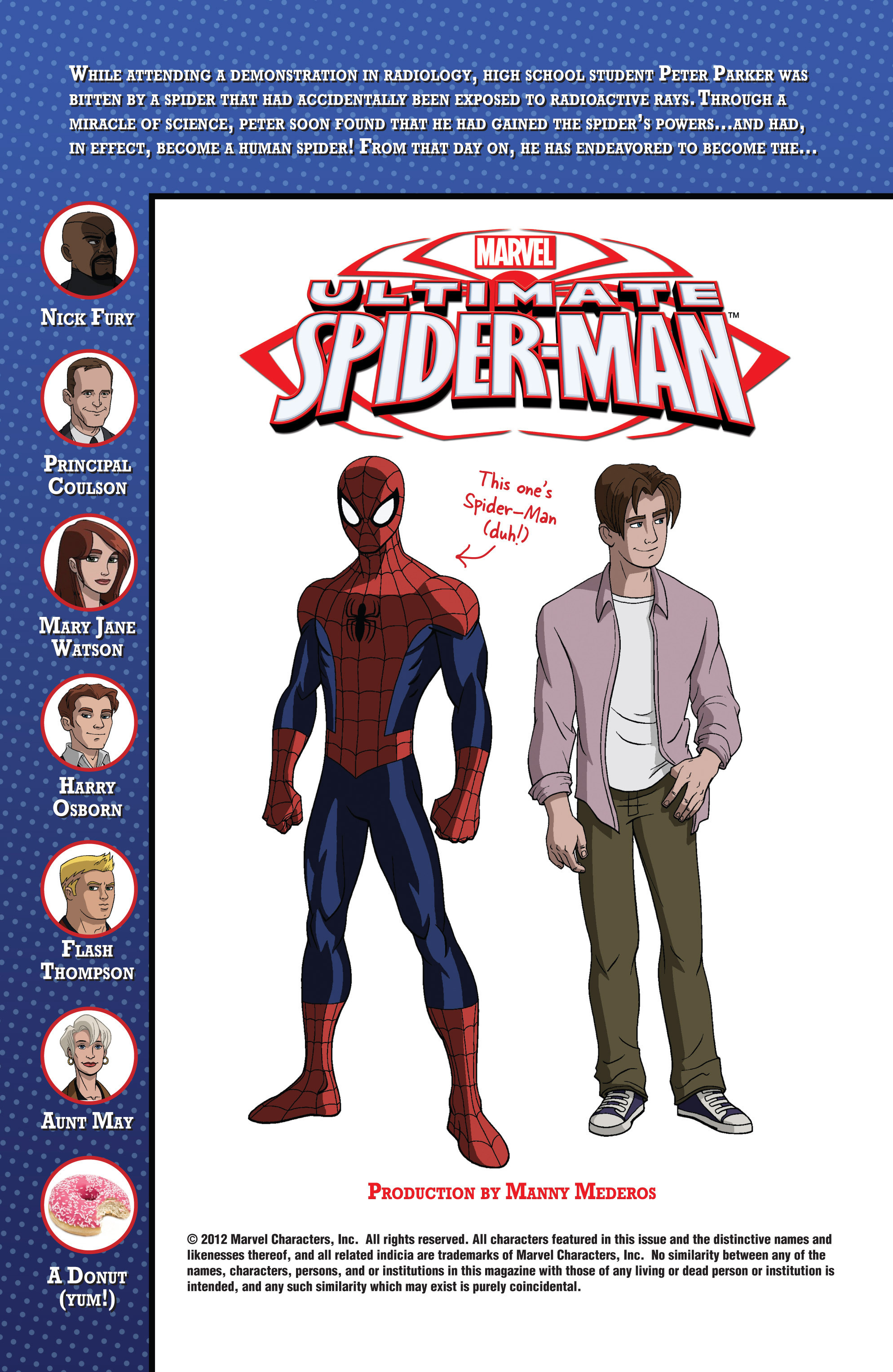 Ultimate Spider Man Characters List