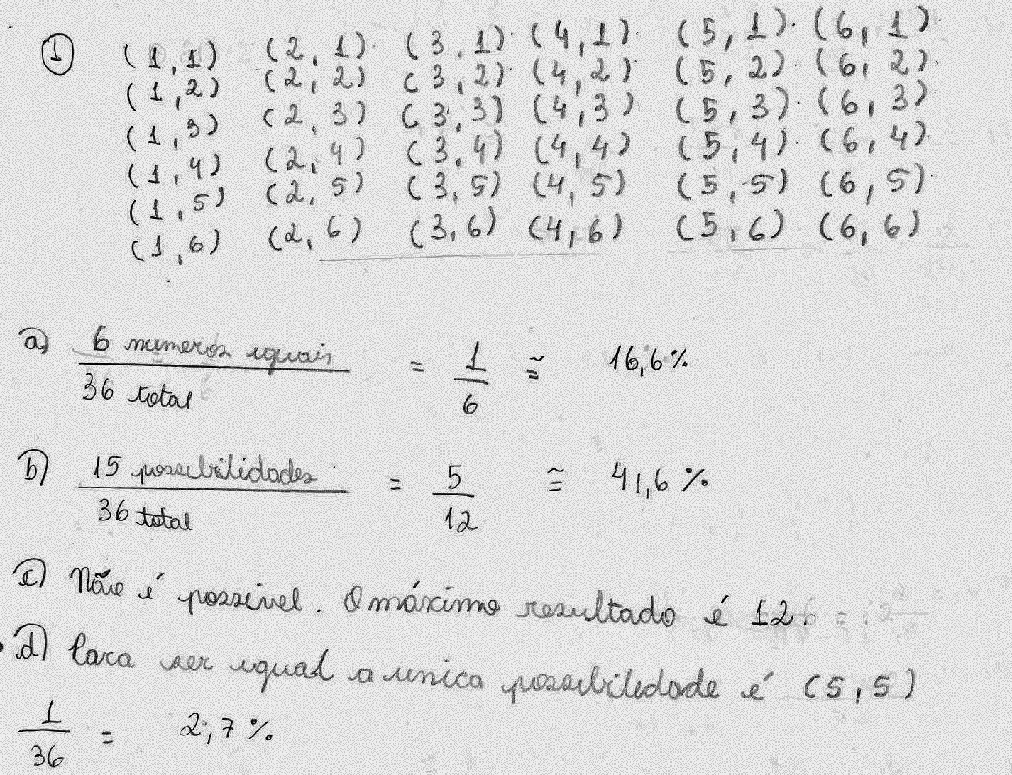 Probabilidade Exercícios Resolvidos 7 Ano Pdf - FDPLEARN