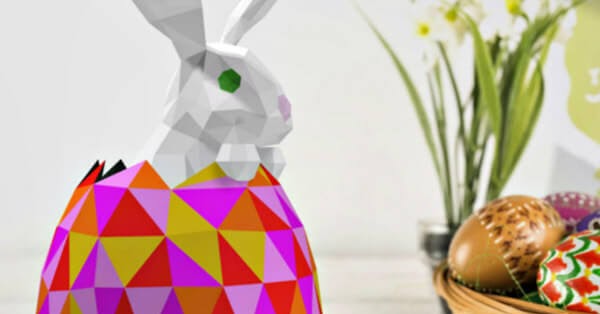 Clever Low Poly Paper Sculpture Models for You to Make