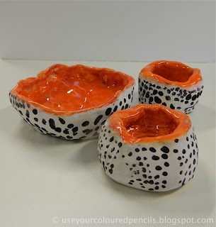 Use Your Coloured Pencils: South African Inspired Pottery