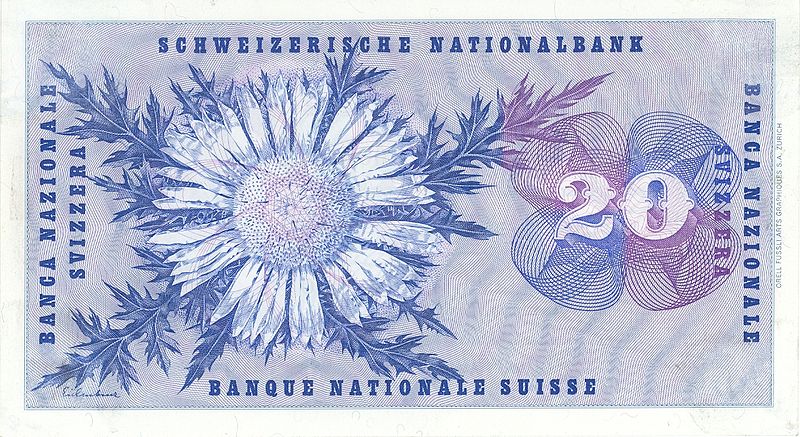 Flyer Goodness: Swiss Banknotes