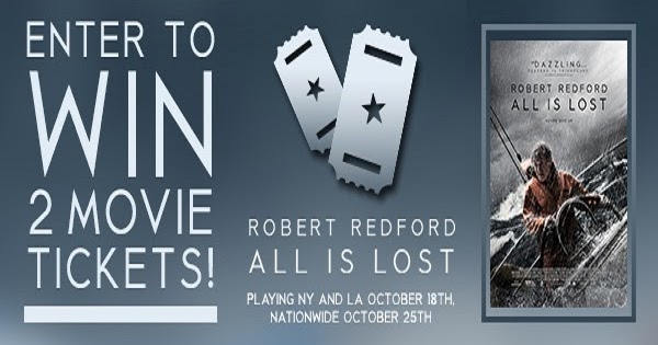 Contest: Win Two Movie Tickets to See All is Lost in Theaters
