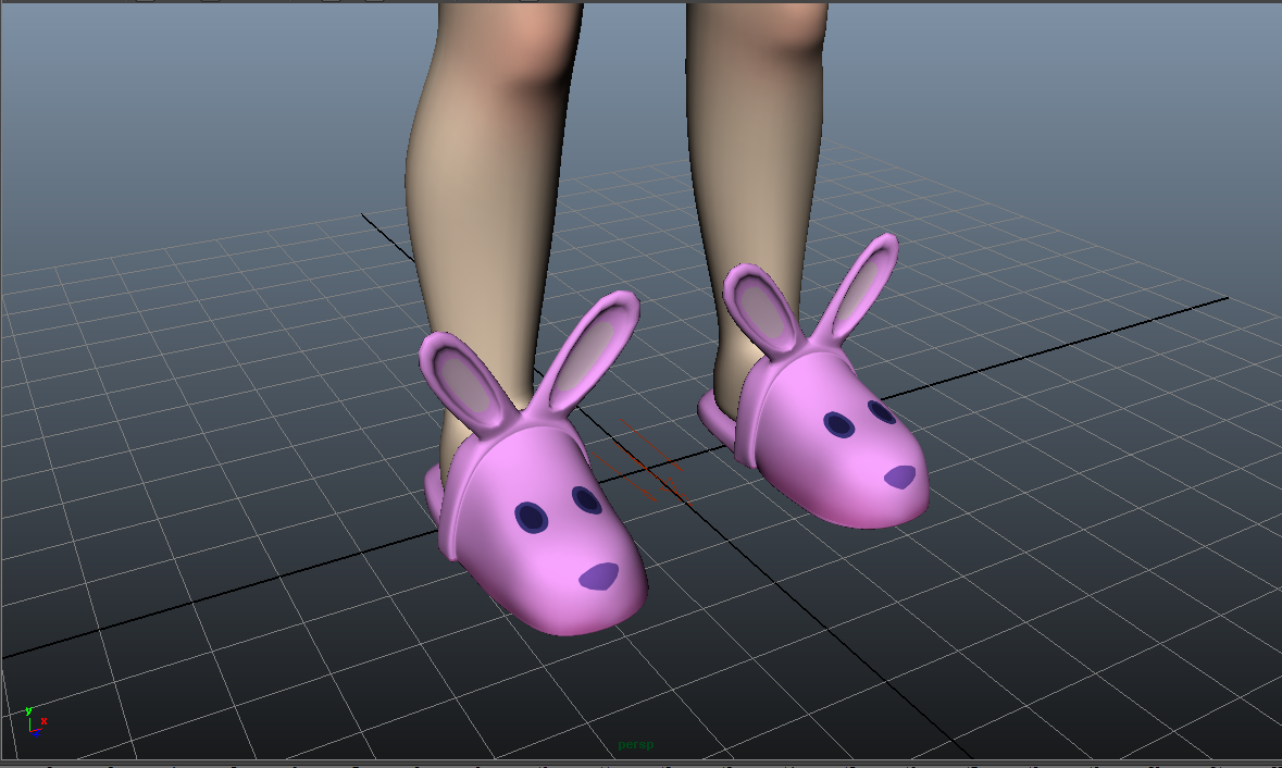 White Space: Bunny Slippers...