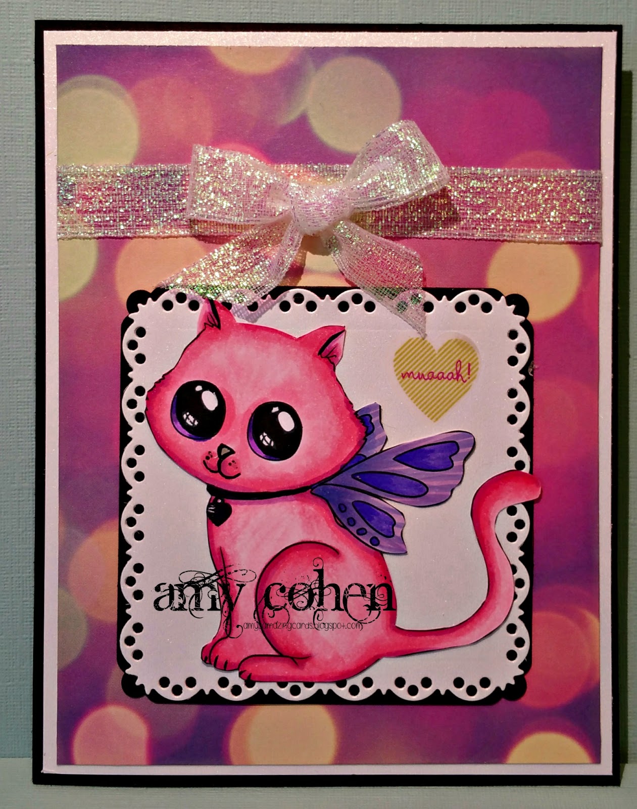 Amy's Amazing Cards: Kitty Fae by Faery Ink