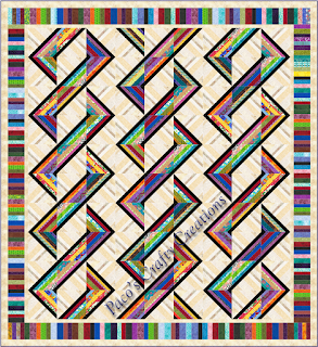 PJ's Crafty Creations: Pole Twist - String Block Style!