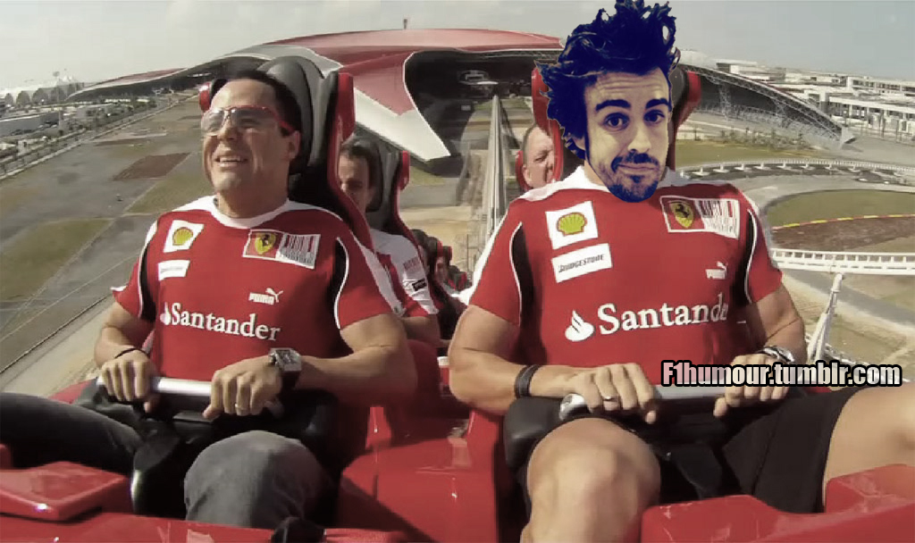 Formula 1 Humour: Fernando Alonso twitter picture