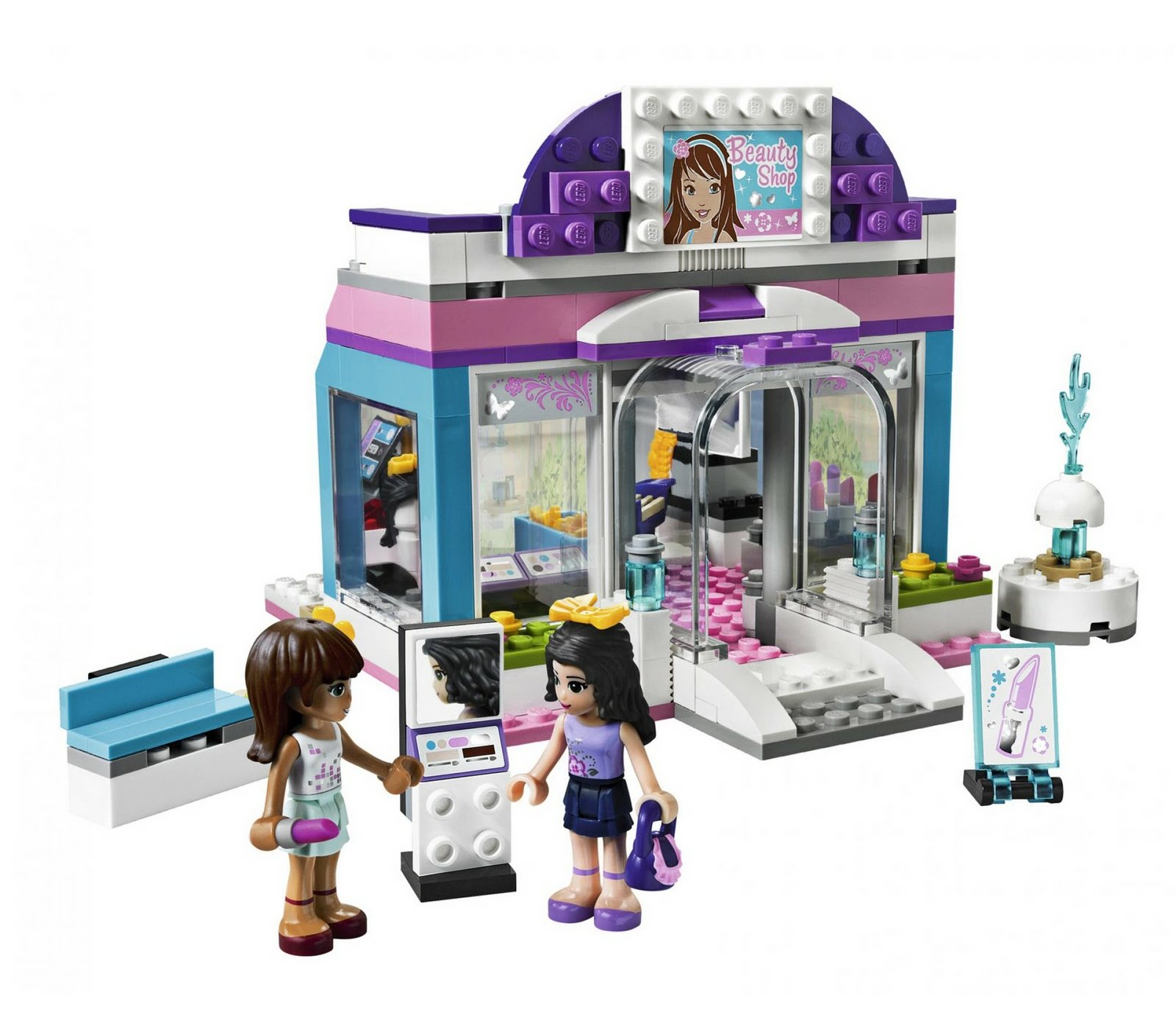 Brick Friends: LEGO Friends 3187 Butterfly Beauty Shop