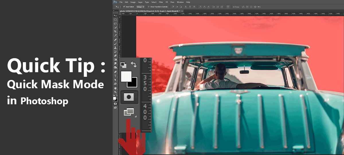 Quick Tip : About Quick Mask Mode in Photoshop - Bijutoha & Design ...