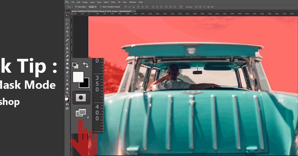 Quick Tip : About Quick Mask Mode in Photoshop - Bijutoha & Design ...