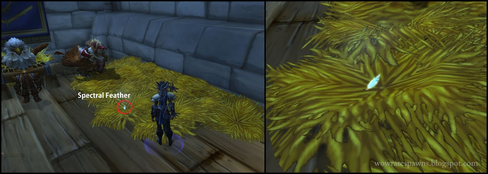 WoW Rare Spawns: The Lost Spectral Gryphon - Spirit Beast