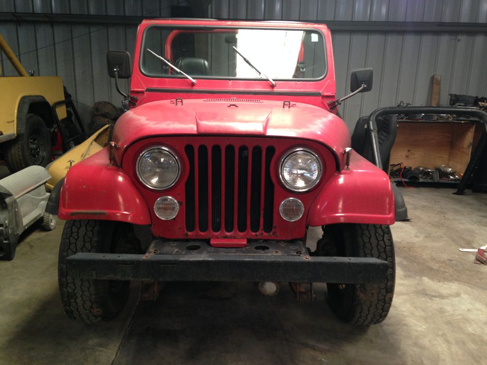 1986 Jeep CJ7 Restoration: Before Pics
