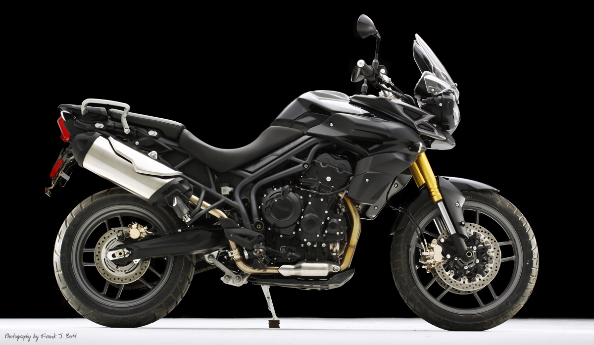 Motorcycle Photography by Frank J. Bott: Triumph Tiger 2013 by Sherry