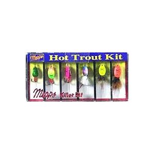 The Fisherman's Paradise: Best Trout Kit- MEPPS Hot Trout Lure Kit