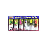 The Fisherman's Paradise: Best Trout Kit- MEPPS Hot Trout Lure Kit
