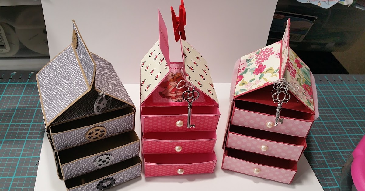 My Little Creativity Spot: Carry Stack Box with written tutorial