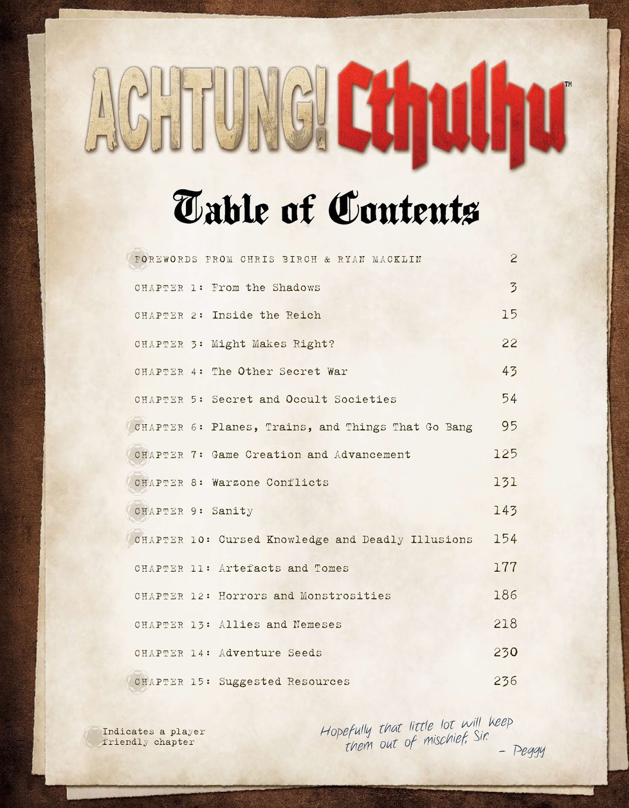 Susurros desde la Oscuridad: Achtung! Cthulhu: FATE keeper's guide